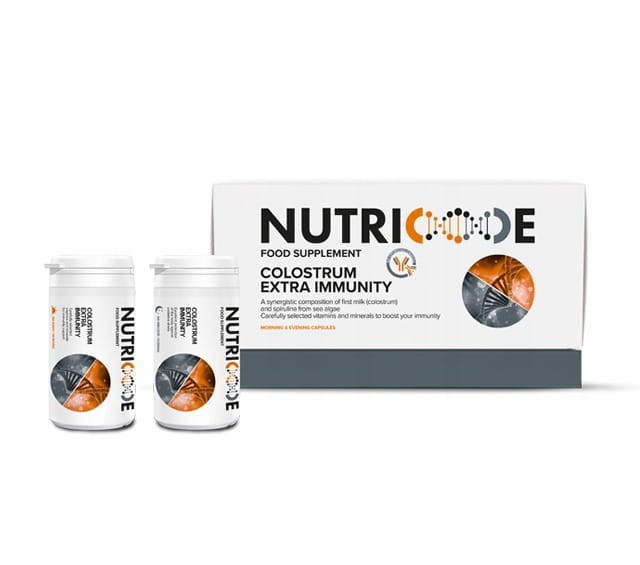 Nutricode colostrum extra immunity kapsułki FM World Sklep Zielarsko ...